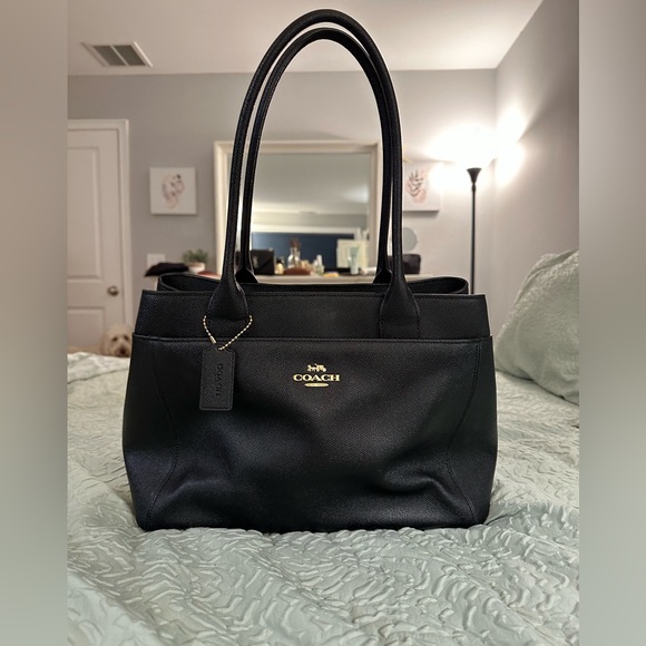Coach | Bags | Coach Black Medium Size Bag | Poshmark